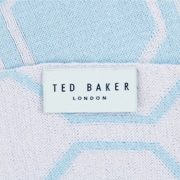 Ted Baker London | Bedding | Ted Baker Trellis Geometric Opal Blue Pink ...